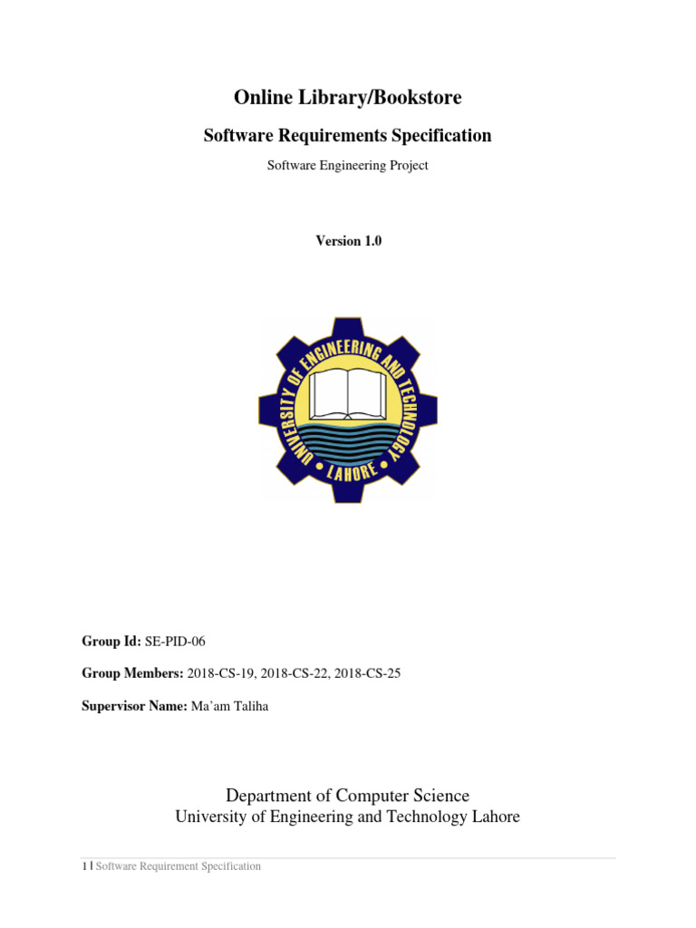 Software Requirements Specification | PDF | World Wide Web | Internet & Web