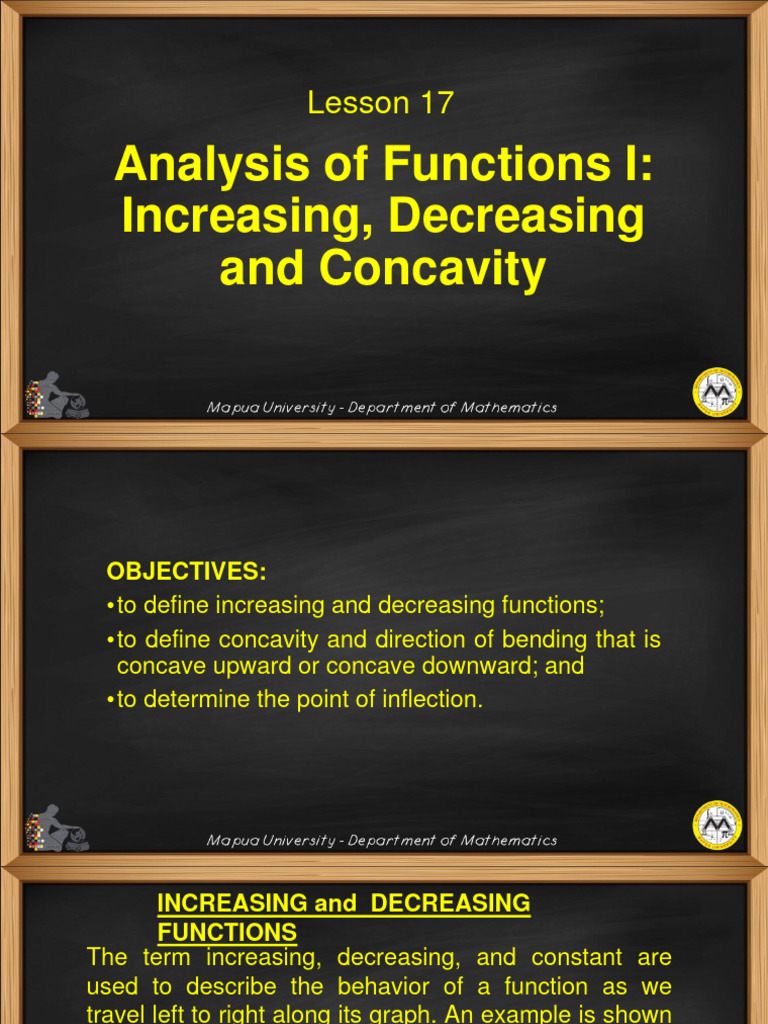 Functions: Behavior and Concavity | PDF | Tangent | Slope