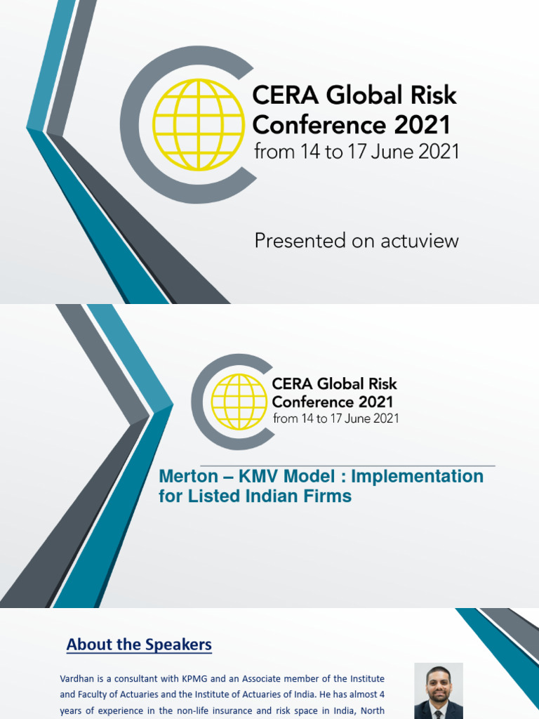 Merton Model for Credit Risk Analysis | PDF | Investing | Credit Risk