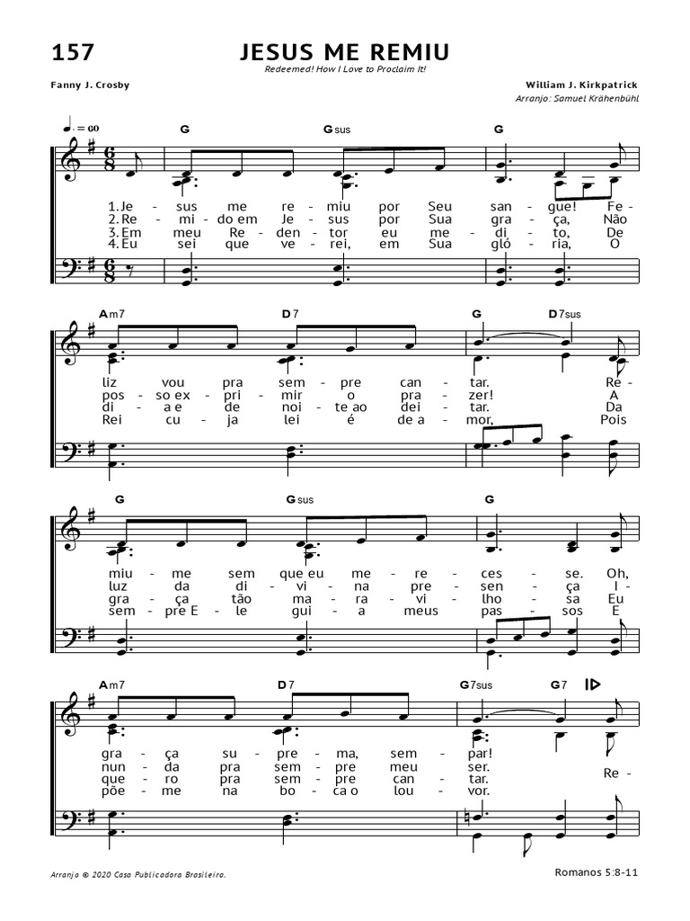 157-Jesus Me Remiu | PDF