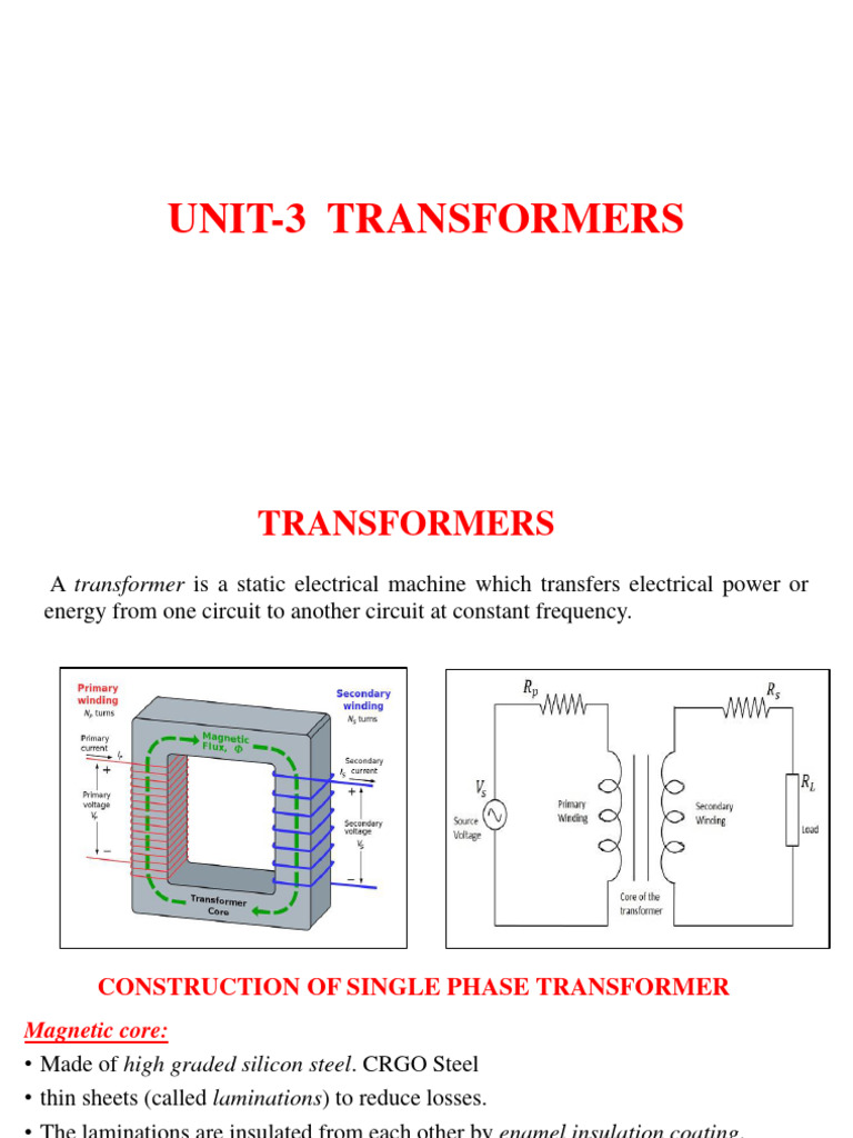 Transformers Pdf Transformer Electromagnetic Induction