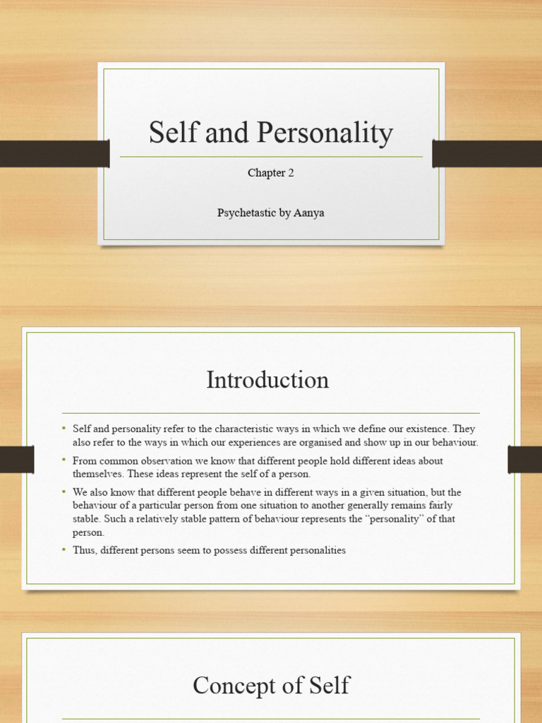 Chapter 2 Class 12 | PDF | Id | Self Actualization