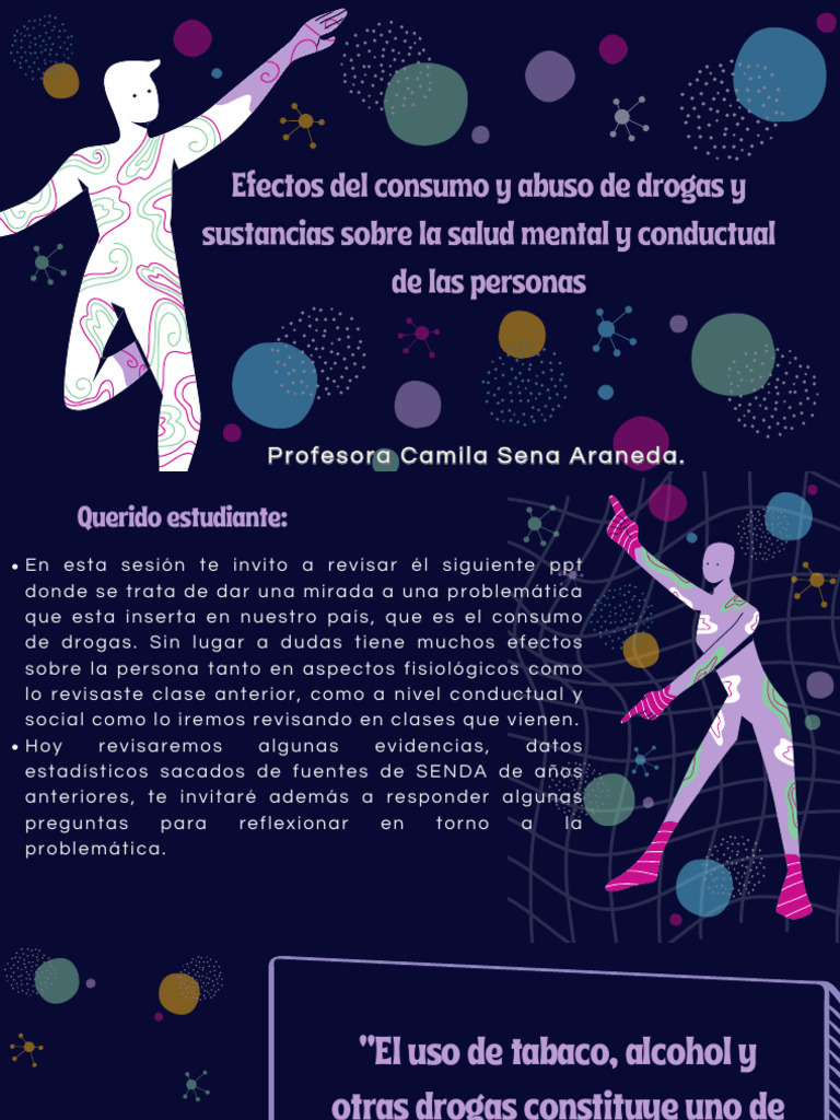 Presentación Del Efectos Del Consumo de Sustancias Adictivas en El Sistema Nervioso Comic ...