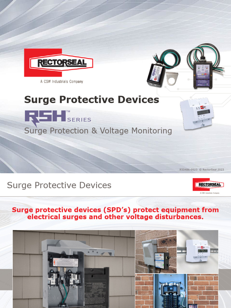 SurgeProtectionDevices PPT R50486 0523 | PDF | Components | Electrical ...