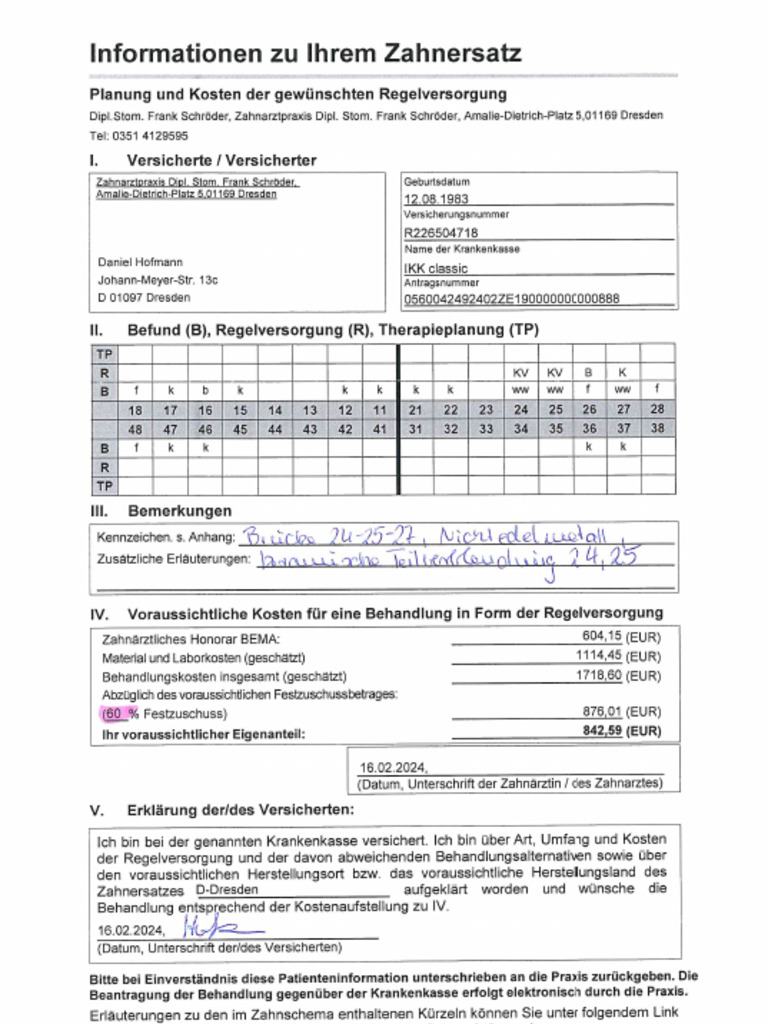 Heil - Und Kostenplan | PDF