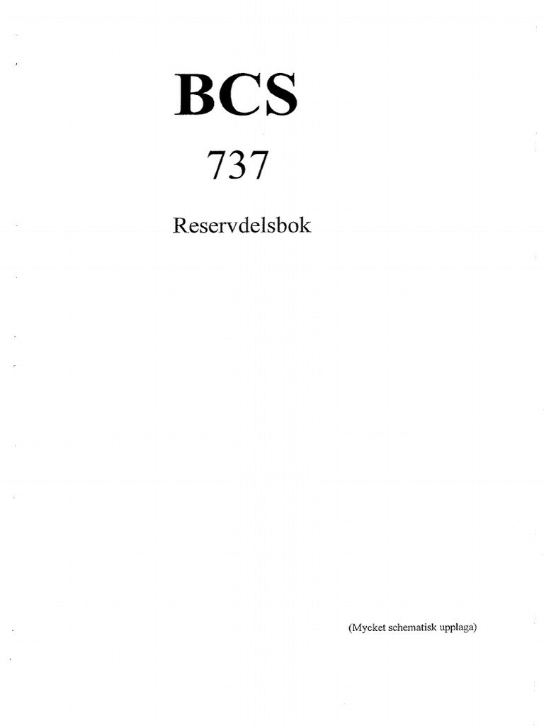 BCS 737 | PDF