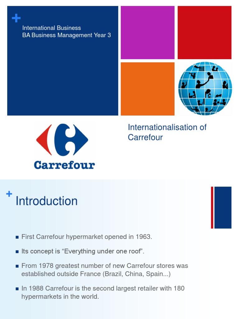 Présentation 1 Carrefour | PDF | Internationalization | Strategic ...