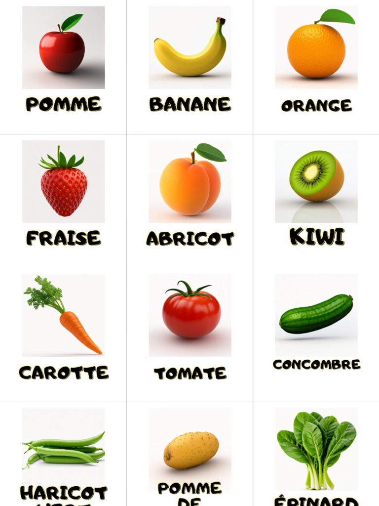 fruits et légumes | PDF