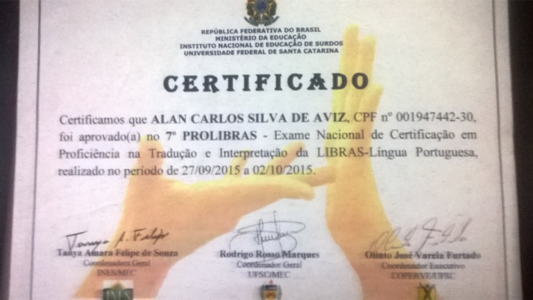 Certificado Alan Carlos S Aviz | PDF