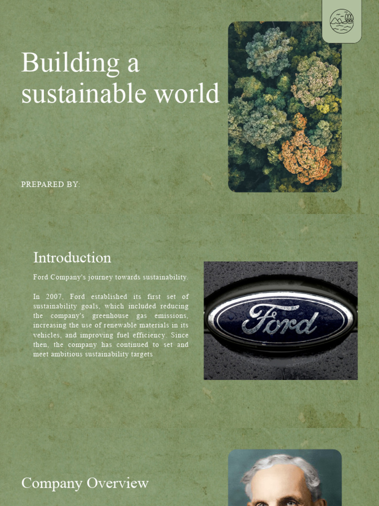 Sustainability | PDF | Ford Motor Company | Recycling