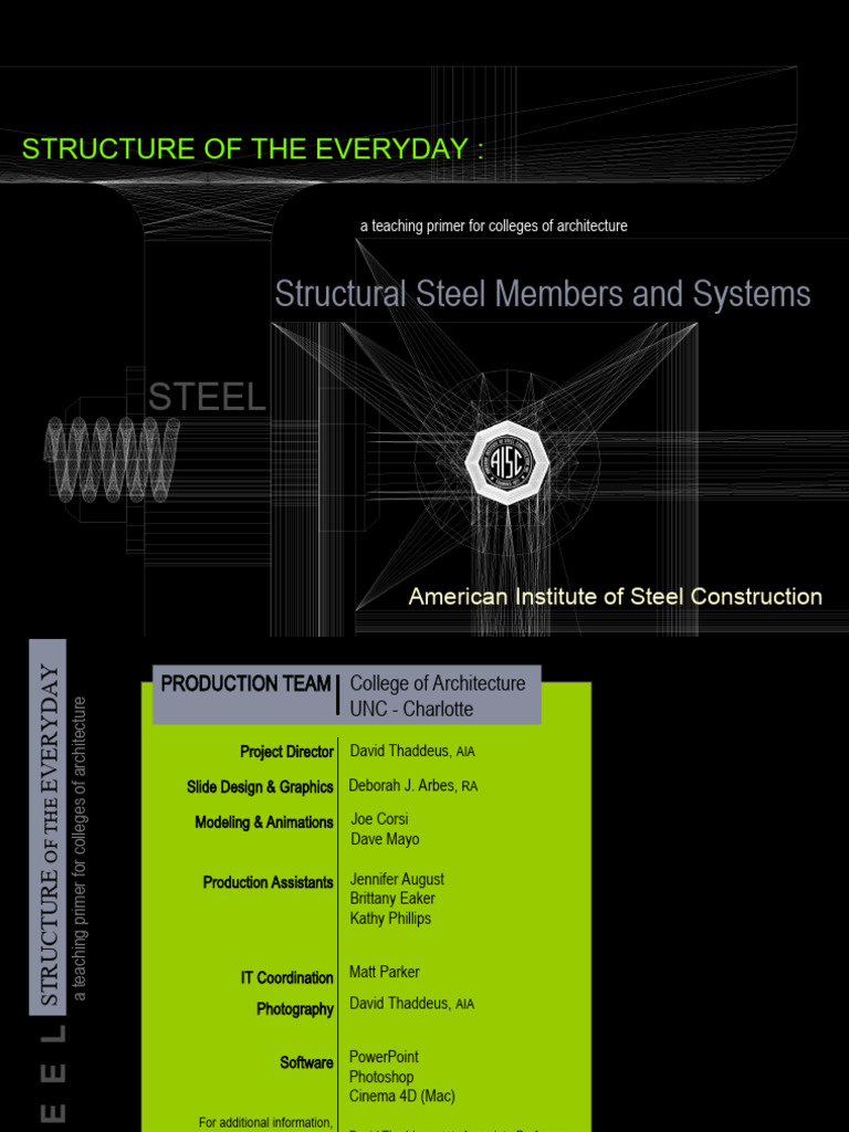 AISC-Structural Members | PDF | Beam (Structure) | Bending