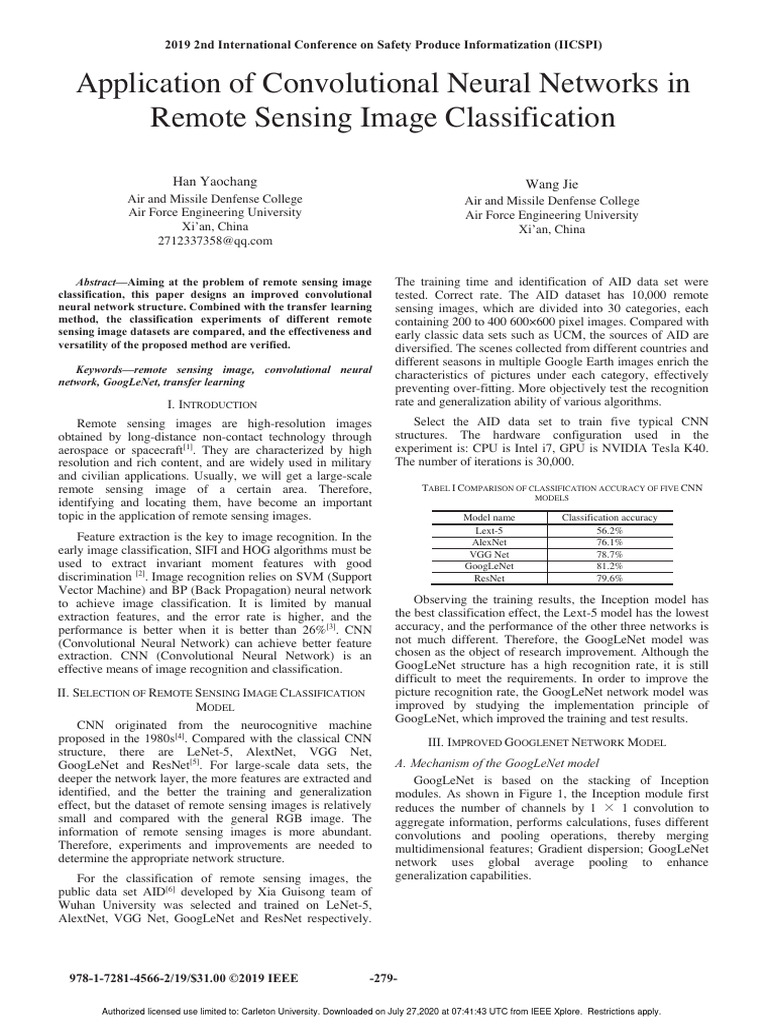 Yaochang 2019 | PDF | Artificial Neural Network | Computer Vision