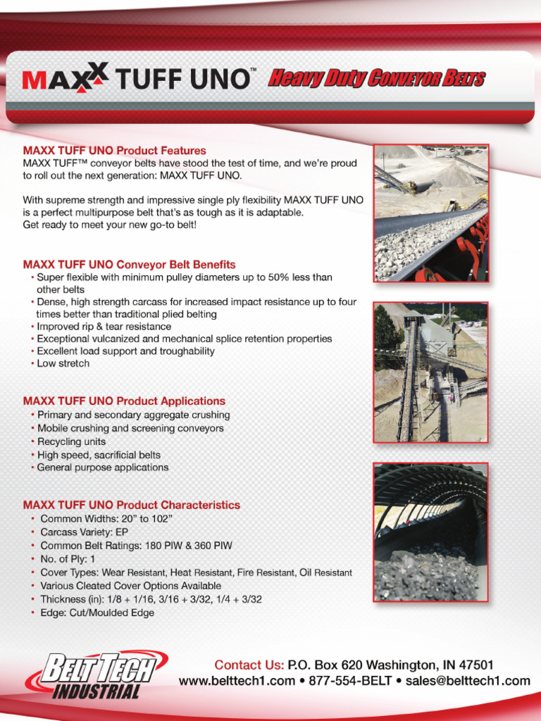 Maxx Tuff Uno™ | PDF