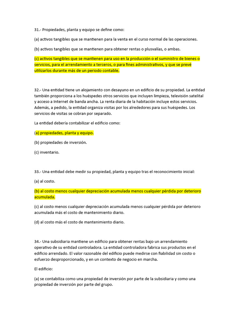 Deber 3 | PDF | Depreciación