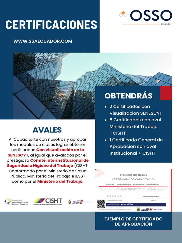 Brochure OSSO 2024 | PDF