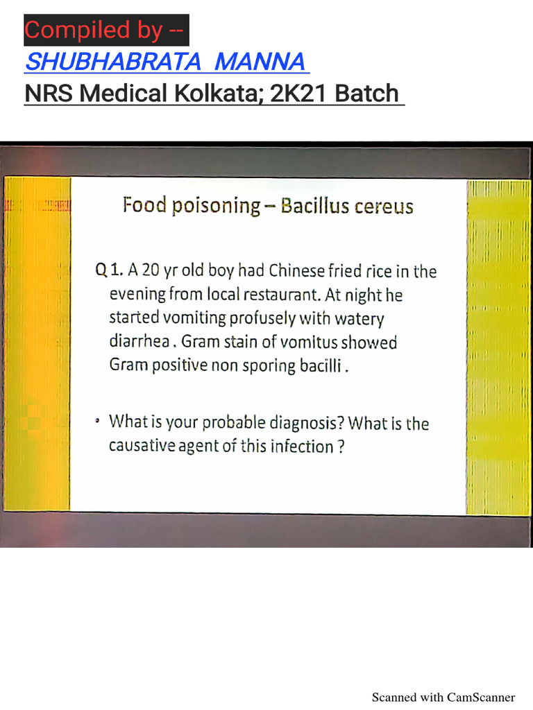 Microbiology Clinical Charts & Cards NRSMC 2K21 | PDF | Anemia ...