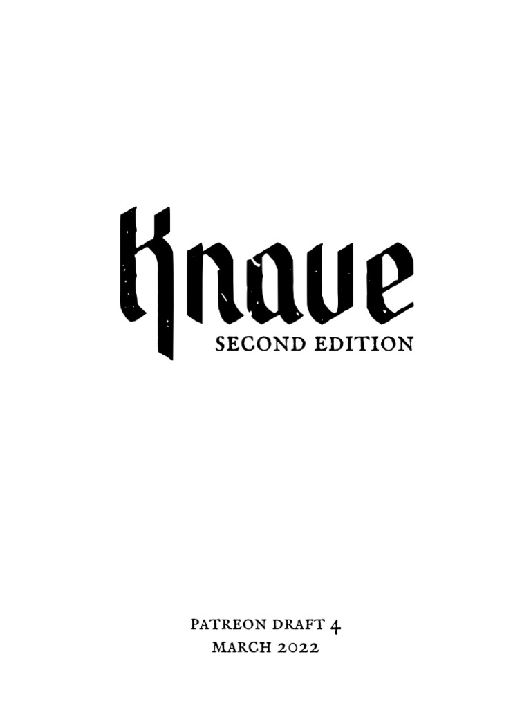 Knave 2 Patreon Draft 4 | PDF | Games & Activities