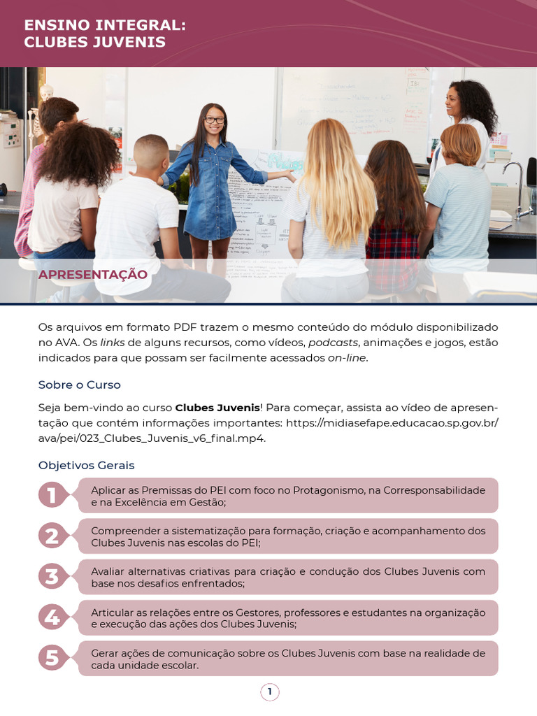 Ajustado Atualizado 17 Pei CJ m1 Efape Final | PDF | Aprendizado | Pedagogia