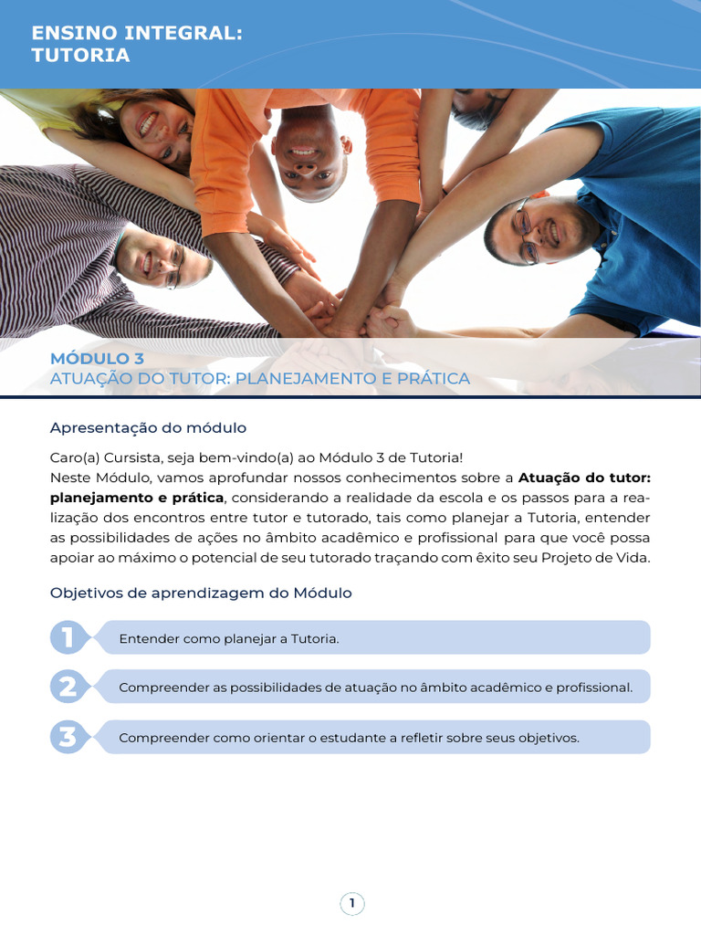 5 Pei Tut M3.final Atualizado | PDF | Aprendizado | Pensamento