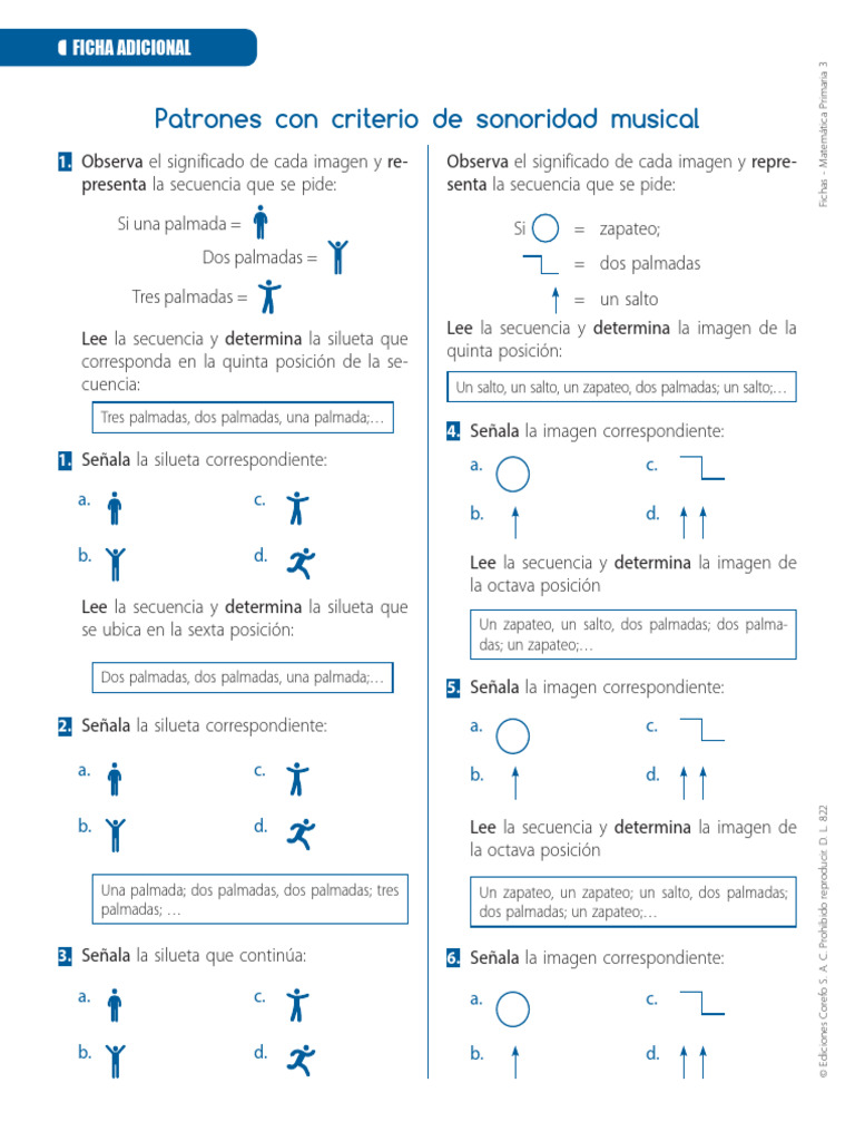 FA - Patrones Con Criterio de Sonoridad Musical 1 | PDF