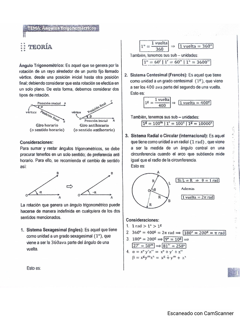 Sistema de Medición Angular | PDF