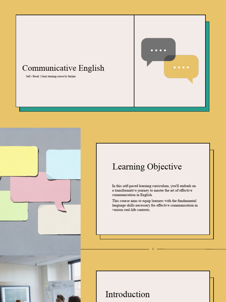 Communicative English | PDF | English Language | Communication