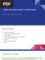 IOQM (2024) Question Paper | PDF | Numbers | Triangle