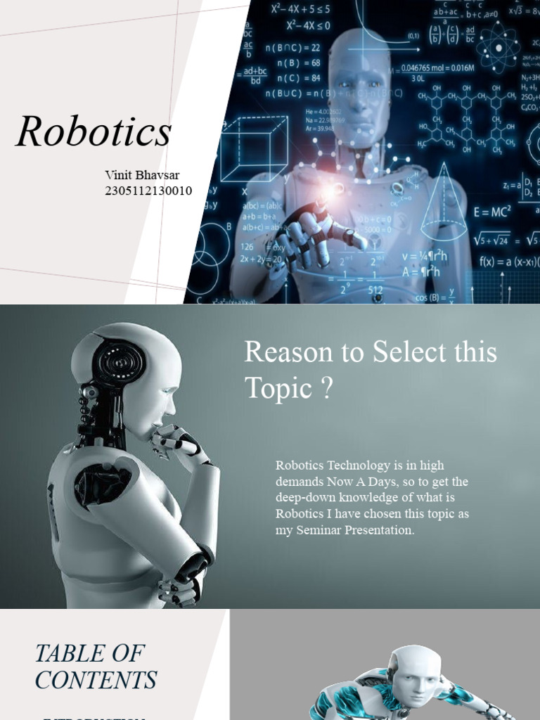 Robotics 1 | PDF | Robotics | Robot