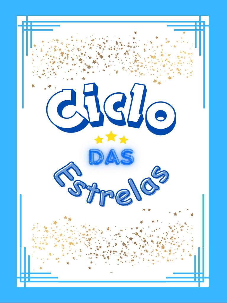 Ciclo Das Estrelas Pdf Estrelas Sol