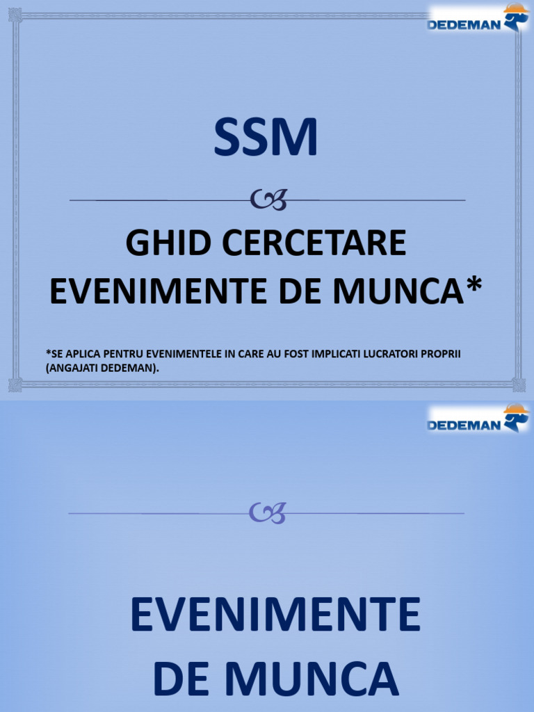 Ghid Cercetare Evenimente | PDF