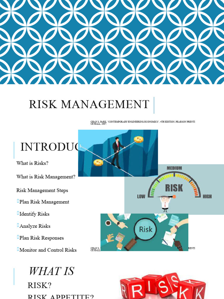 Risk Management in Engineering Economics | PDF | Risk | Risk Management