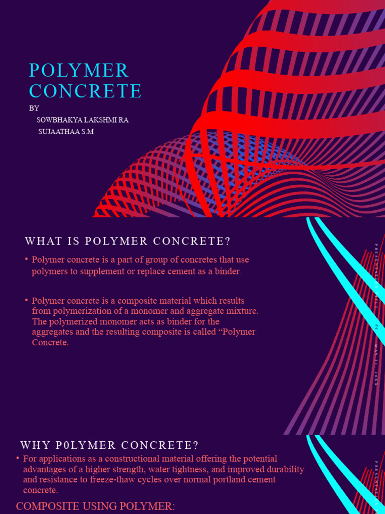 Polymer | PDF | Concrete | Polymers