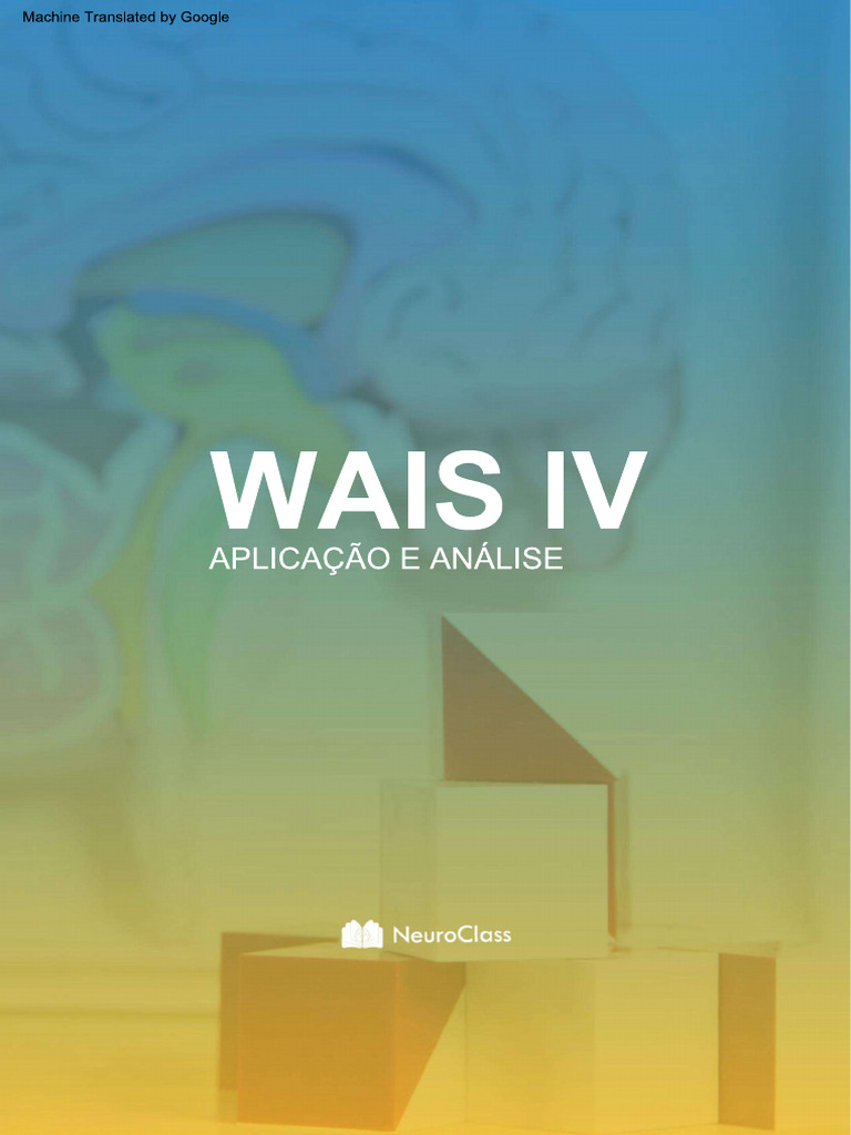 Manual WAIS IV Completo PT | PDF