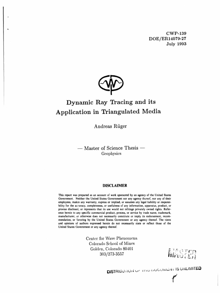 Dynamic Ray Trace | Download Free PDF | Cartesian Coordinate System ...