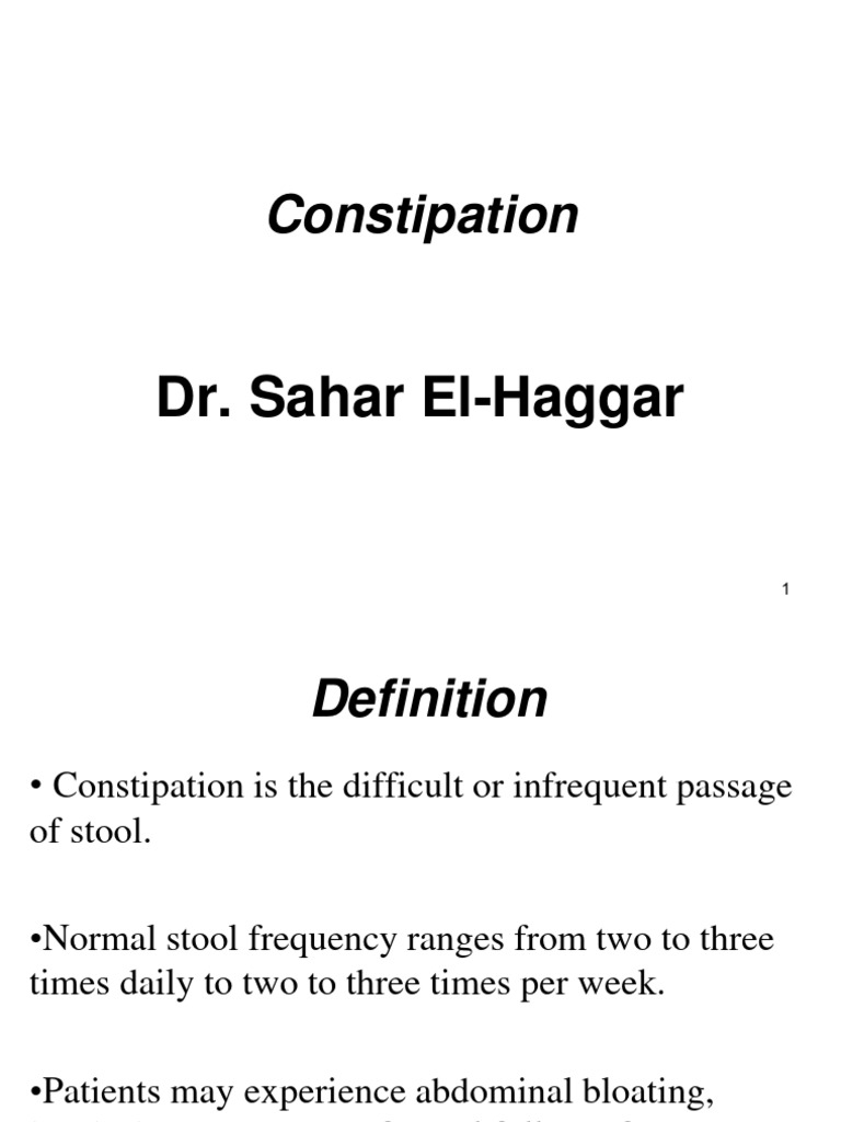 2 Conistipation | PDF | Constipation | Gastroenterology