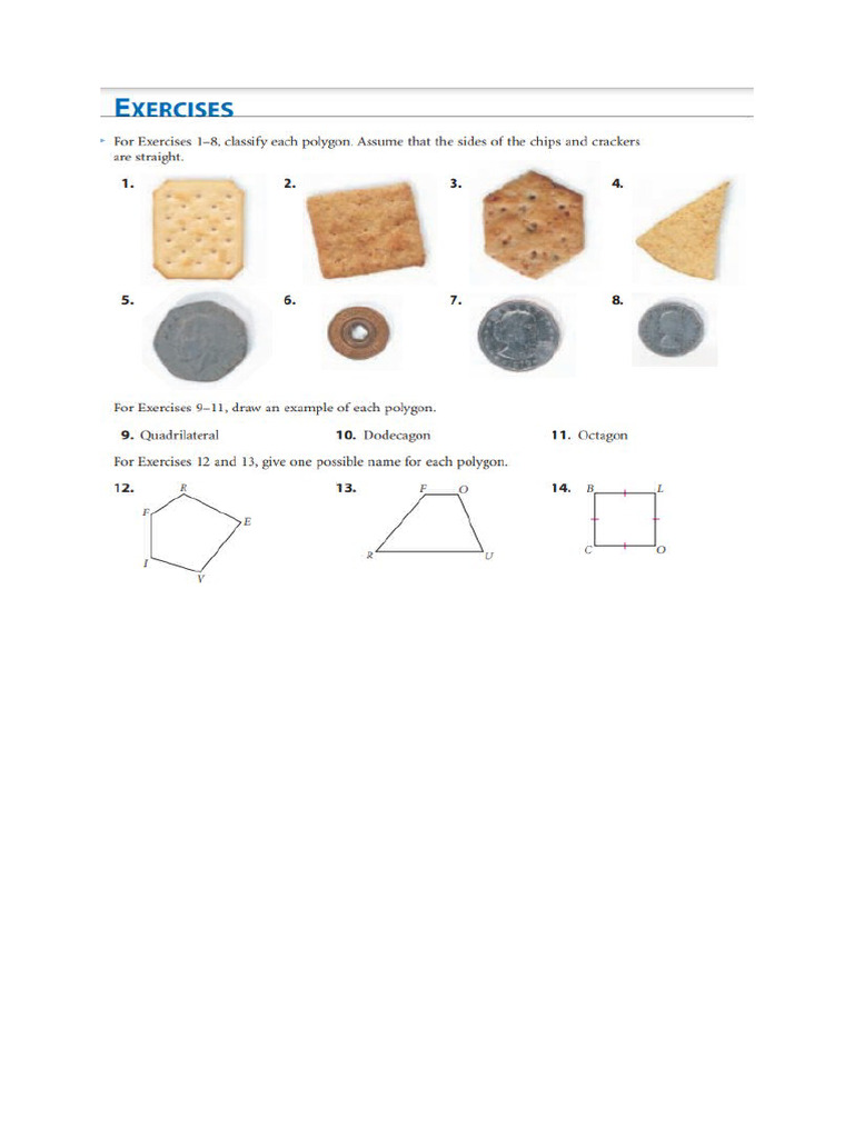 Geometry Exercises | PDF