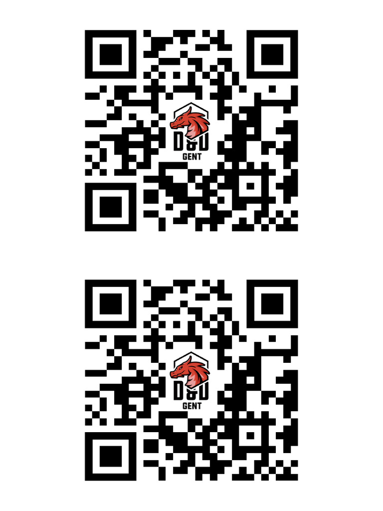 NT QR Codes A4 | PDF