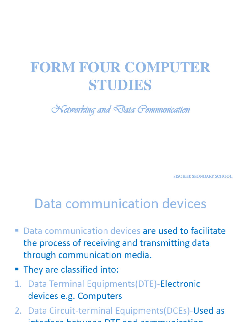 Form 4 | PDF | Computer Network | Network Switch