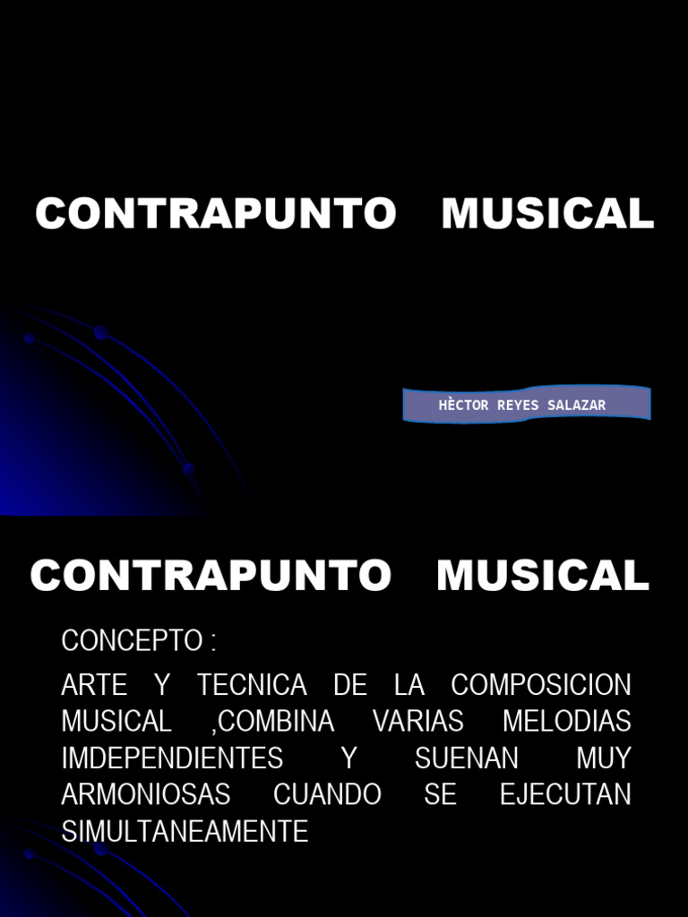 27 Contrapunto Musical ,Historia y Concepto | PDF | Armonía | Musicología