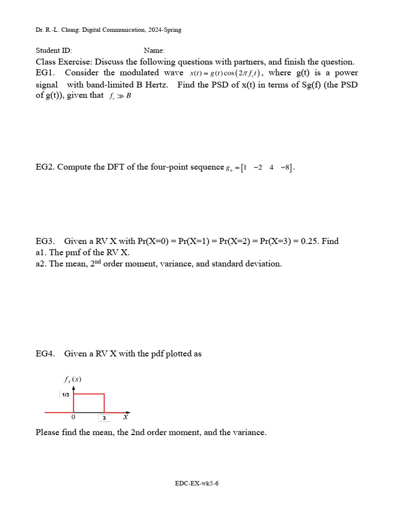 1122 EDC week5 - 6 ClassExerise2 3月27日24點前交 | PDF | Science & Mathematics