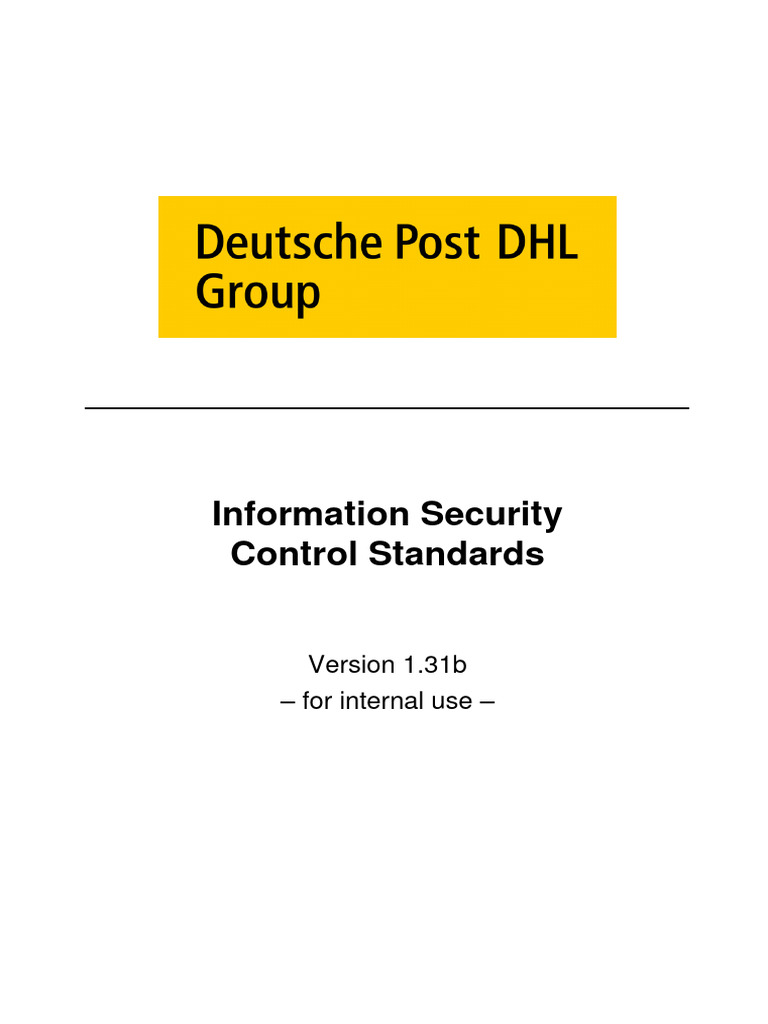 Information-Security-Control-Standards 1 - 31b 2019 | PDF | Information Security | Access Control