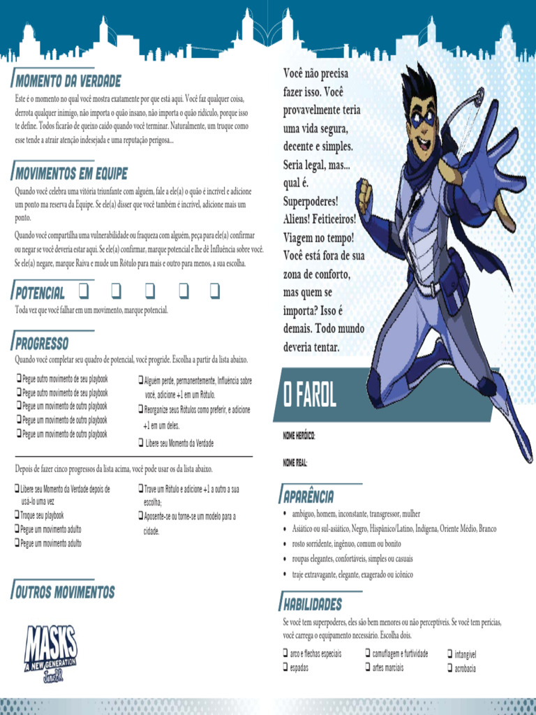 Masks: A New Generation Playbooks | PDF