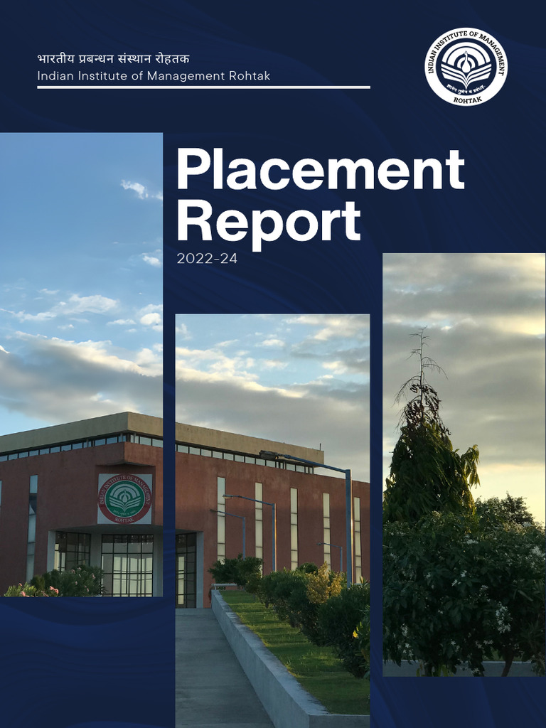 IIM Rohtak Placement Report | PDF | Business