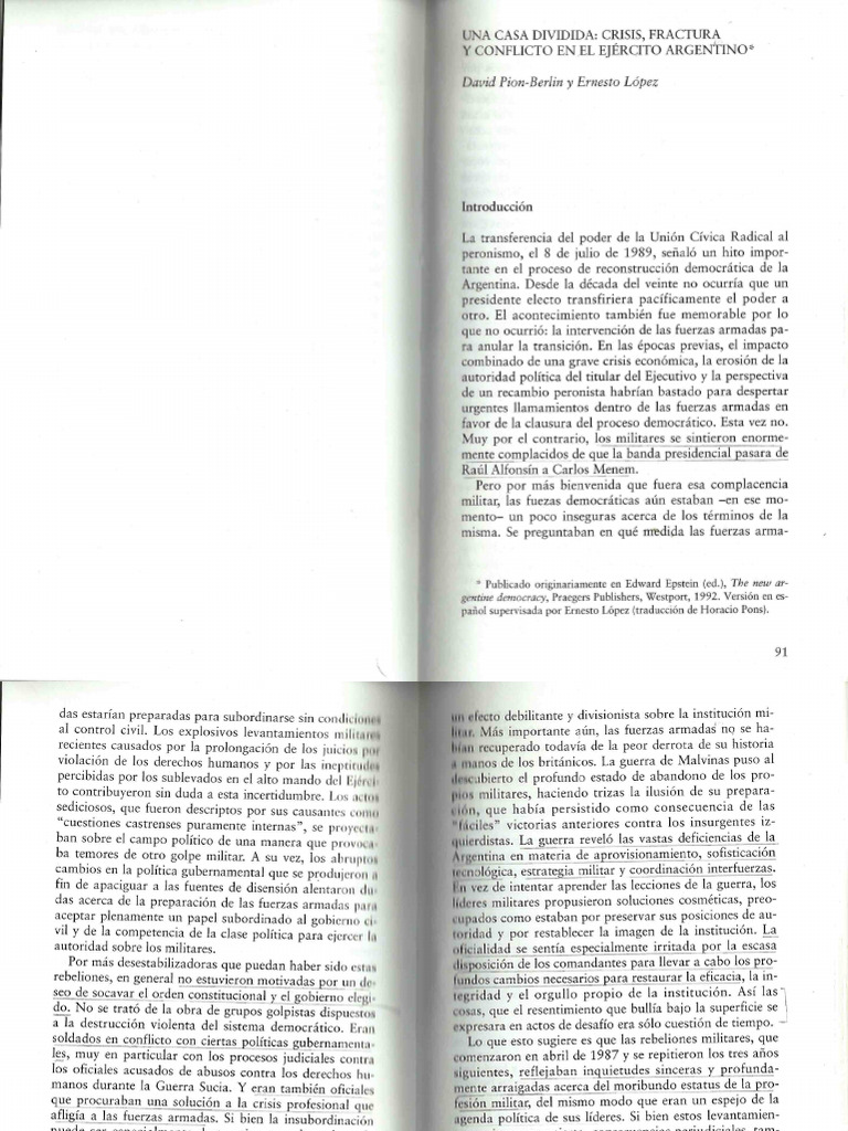 Una Casa Dividida | PDF