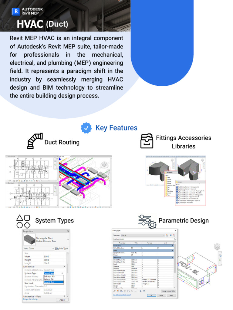 HVAC+Catalogue+(3) | PDF | Autodesk Revit | Duct (Flow)