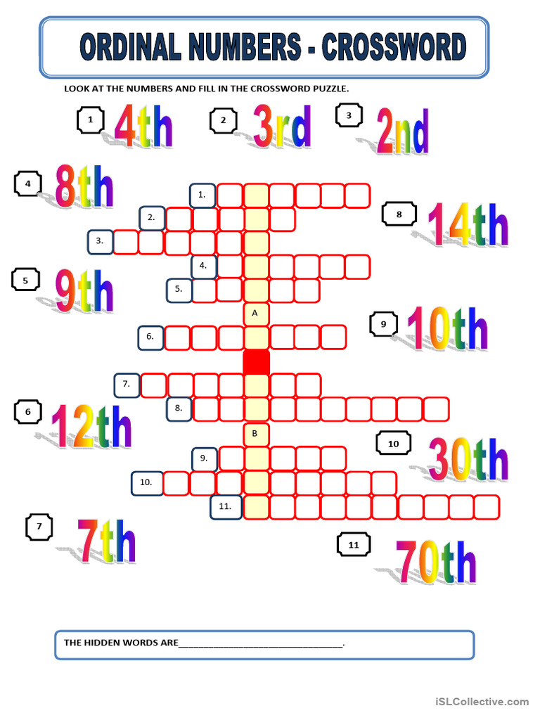 Ordinal Numbers | PDF