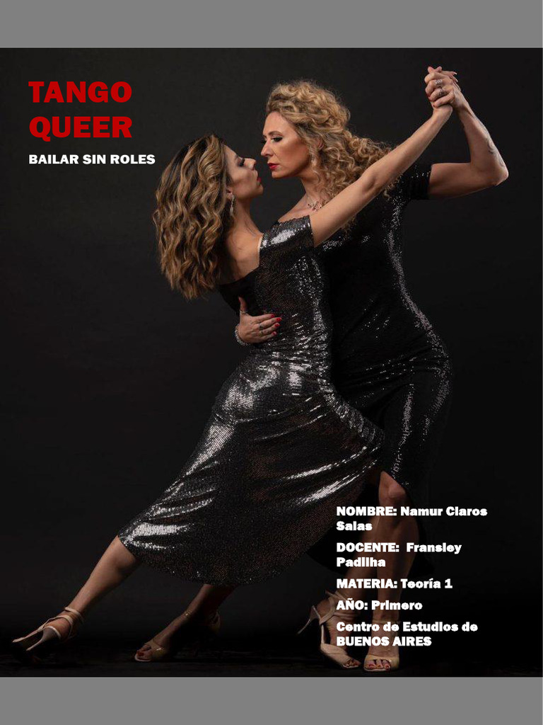 Tango Queer | PDF | Musica Tango | Homosexualidad