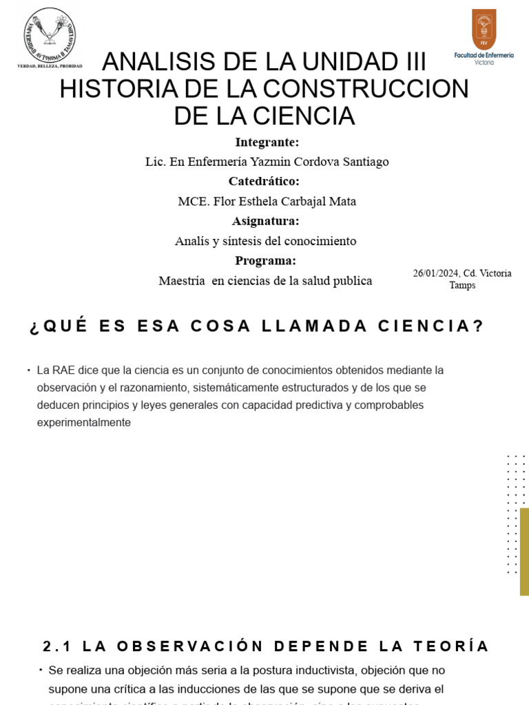 Analisis Unidad III 01.02.24 | PDF | Immanuel Kant | Empirismo