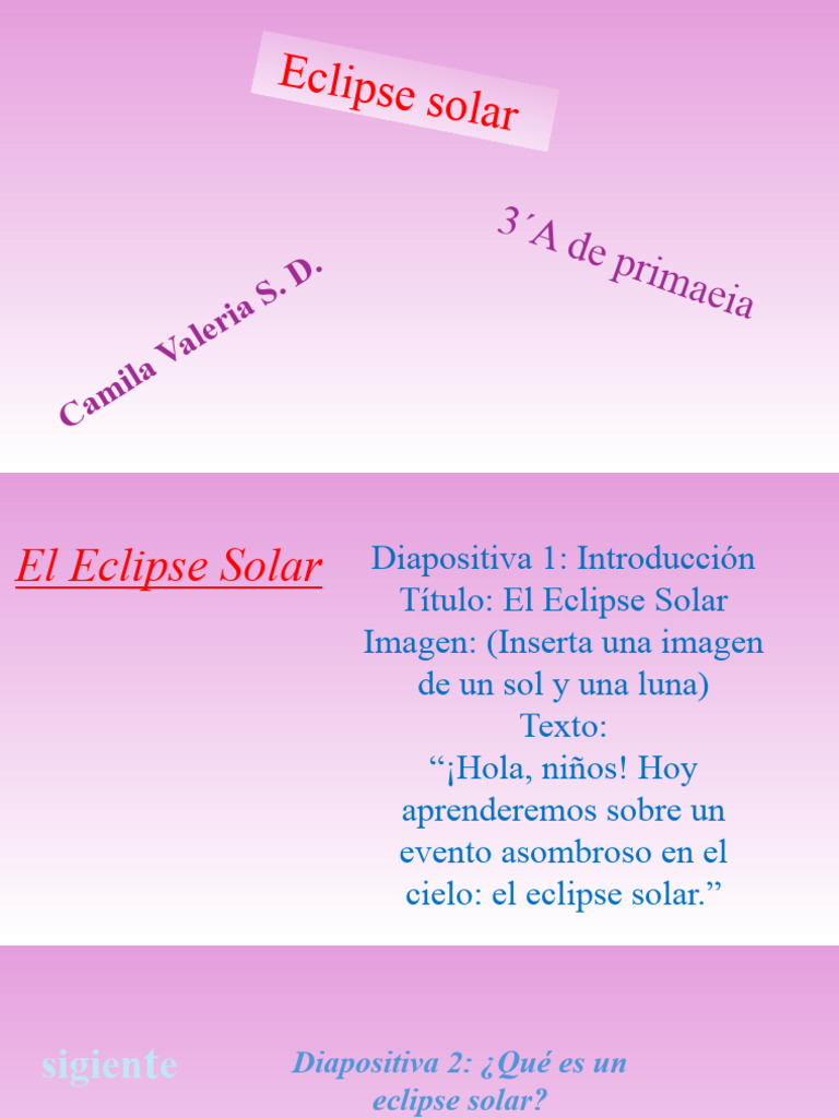 Camia 3a | PDF | Eclipse solar | Eclipse