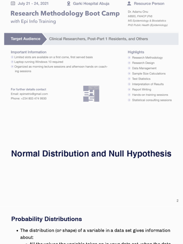 05 Normal Distribution Hypothesis | Download Free PDF | P Value | Type I And Type Ii Errors